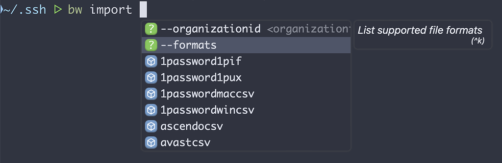 Automate CLI Commands Using FIG Autocomplete Tool Password Manager
