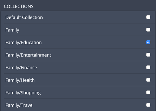 Nested Inheritance Shared Subfolders To Organize Items Inside Collections Password Manager